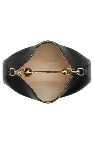 Strathberry Crescent Moon Leather Shoulder Bag