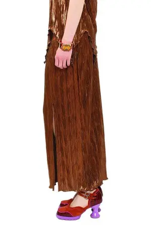 Anna Sui Fortuny Pleats Skirt