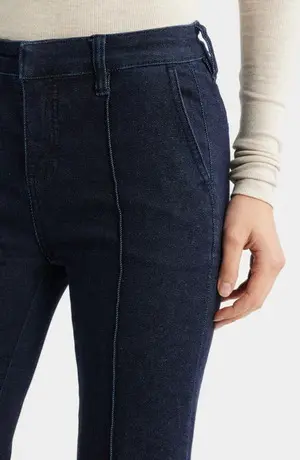 LIVERPOOL Pintuck Bootcut Jeans