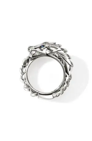 John Hardy Naga Coil Ring - Silver