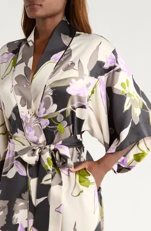 Natori Hayworth Floral Robe