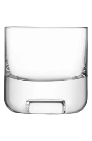 LSA Cask Set Of 2 Whiskey Tumblers - Clear