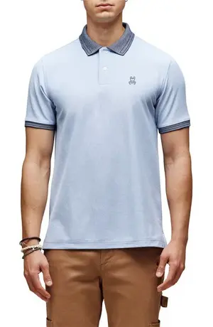 Psycho Bunny Half Placket Polos For Men