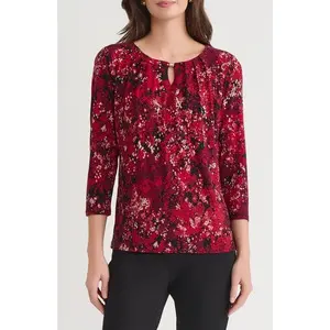 Kasper Scoop Neck Blouses