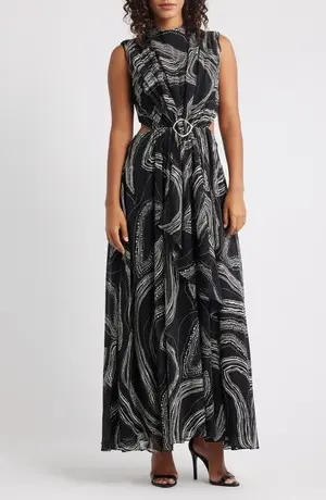 Parker The Evette Cutout Sleeveless Maxi Dress