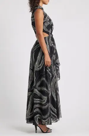 Parker The Evette Cutout Sleeveless Maxi Dress