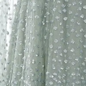 NEEDLE & THREAD Embellished Cape Sleeve Gown - Laurel