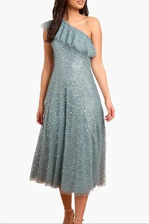 NEEDLE & THREAD Sequin Ballerina Dress