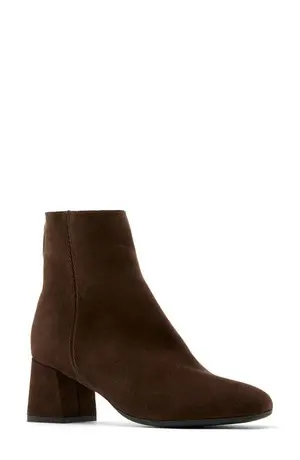 La Canadienne Jason City Dry™ Waterproof Bootie - Brunette Suede