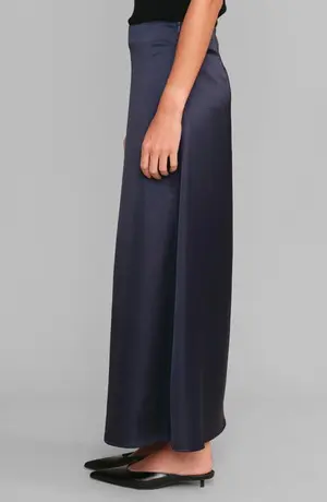 Deluc Marcus Satin Maxi Skirt