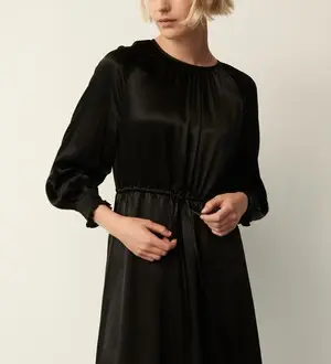 FINERY LONDON Florian 3/4 Sleeve Midi Dress