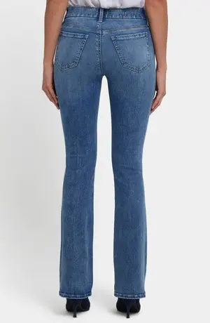 NYDJ Waist-match Barbara Bootcut Jeans - Parisian Sky