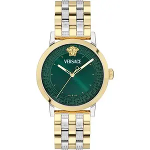 Versace Albireo Bracelet Watch Two Tone