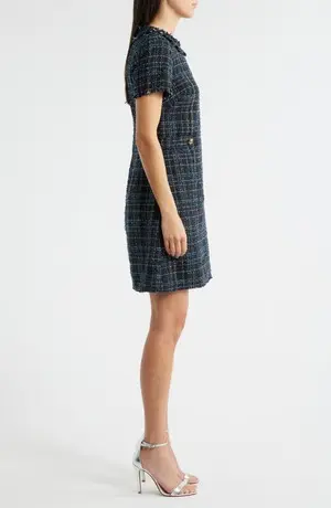 Eliza J Tweed A-line Dress