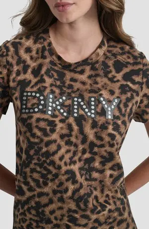 Dkny Print Logo Top