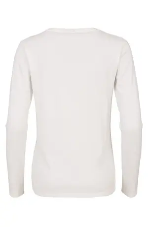 CELTIC & CO. Long Sleeve Crew Neck T-shirt - Chalk