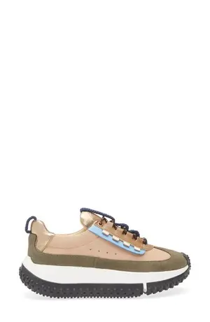 4CCCCEES Kapok Pinto Platform Sneaker - Mud