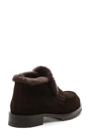 275 CENTRAL Zelia Genuine Shearling Weatherproof Boot - Brown