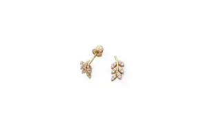 ARTE NOVA JEWELLERY Folha Earrings - Gold 19/2k