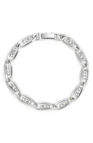CHILD OF WILD Cry Baby Link Bracelet - Silver