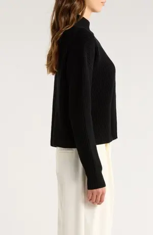 Max Mara Wool & Cashmere Ribbed Sweater