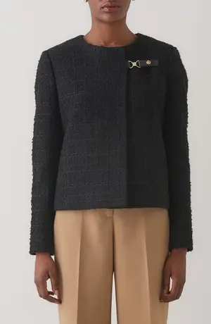 LK BENNETT Arden Tweed Jacket