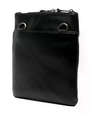 Versace Logo-plaque Faux-leather Messenger Bag