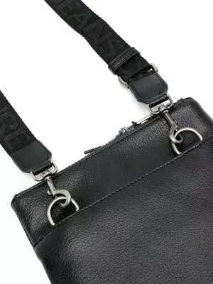 Versace Logo-plaque Faux-leather Messenger Bag