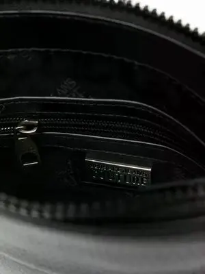 Versace Logo-plaque Faux-leather Messenger Bag