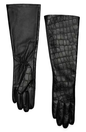 Embossed Gloves For Women