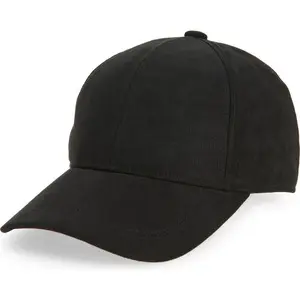 Women's Faux-Suede Baseball Caps