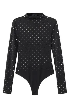 Mango Crystal Embellished Bodysuit