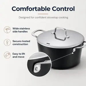ALVA Maestro Nonstick Stock Pot With Lid