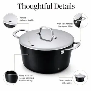ALVA Maestro Nonstick Stock Pot With Lid