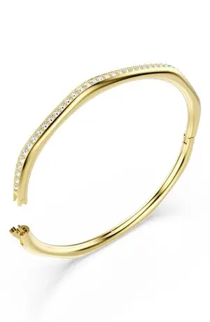 SWAROVSKI Dextera Crystal Bangle - Gold