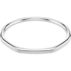 SWAROVSKI Dextera Crystal Bangle - Rhodium