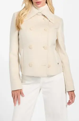 Guess Double Breasted Outerwear For Women