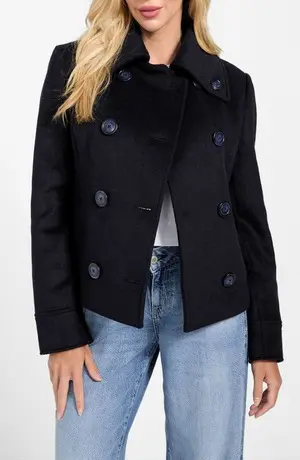 Guess Double Breasted Outerwear For Women