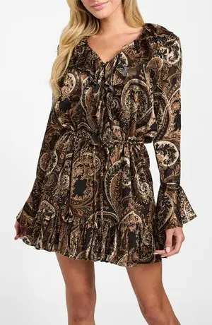 Guess Paisley Mini Dress