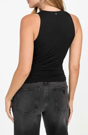 Guess Shirred Tank Top