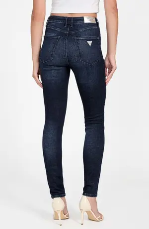 Guess 1981 High Waist Ankle Skinny Jeans - Nof4-open