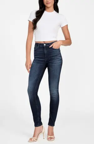 Guess 1981 High Waist Ankle Skinny Jeans - Nof4-open