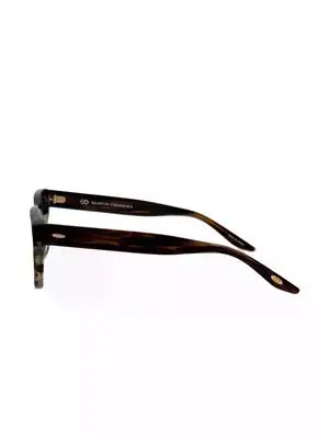 Barton Perreira Square Frame Glasses - Brown