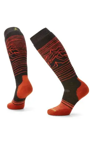 Smartwool Full Cushion Snowboard Knee High Socks - Charcoal