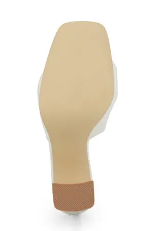 LAUREN LORRAINE High-heel Mule - Ivory
