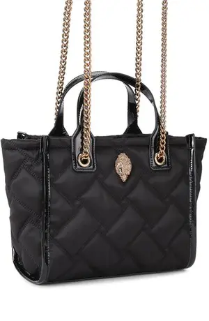 Kurt Geiger Small Hoxton Quilted Shopper Bag