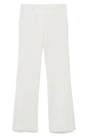 Mango Straight Leg Trousers