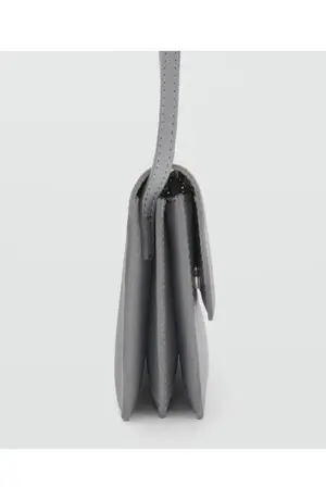 Mango Faux Leather Crossbody Bag