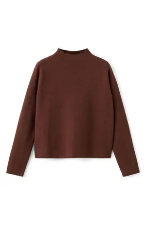 Mango Funnel Neck Relaxed Sweater
