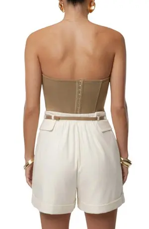JLUXLABEL Strapless Corset Top